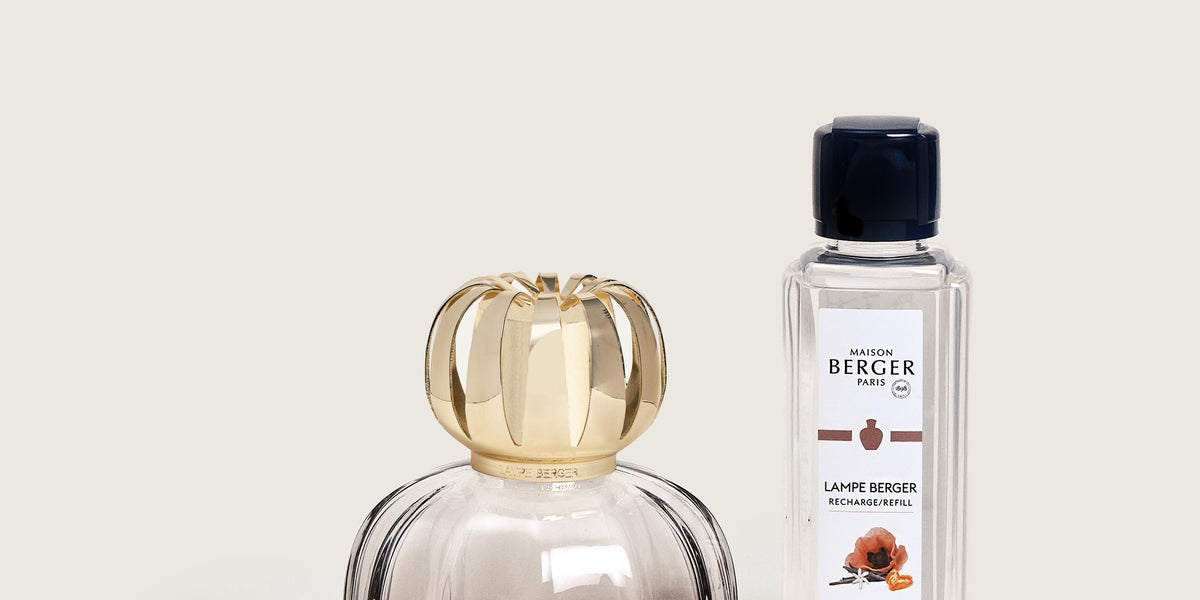 Grey Corali Lamp Berger Gift Pack • Maison Berger Paris UK